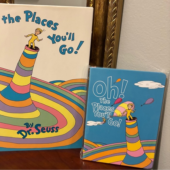 Dr. Seuss | Other | Nwt Drseuss Oh The Places Youll Go Book Journal Mug ...